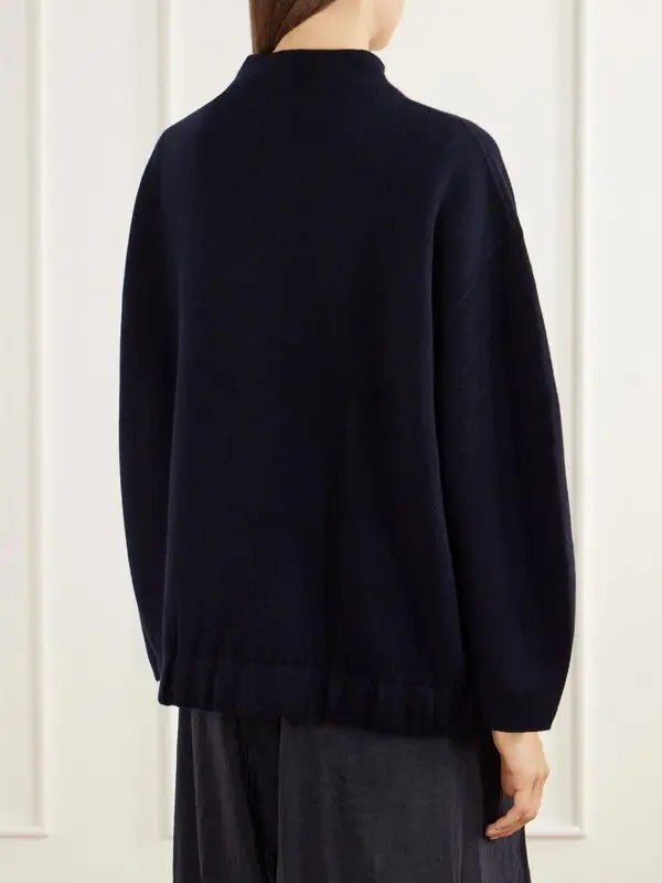 ALLUDE Minimalist Long-sleeve Jacket