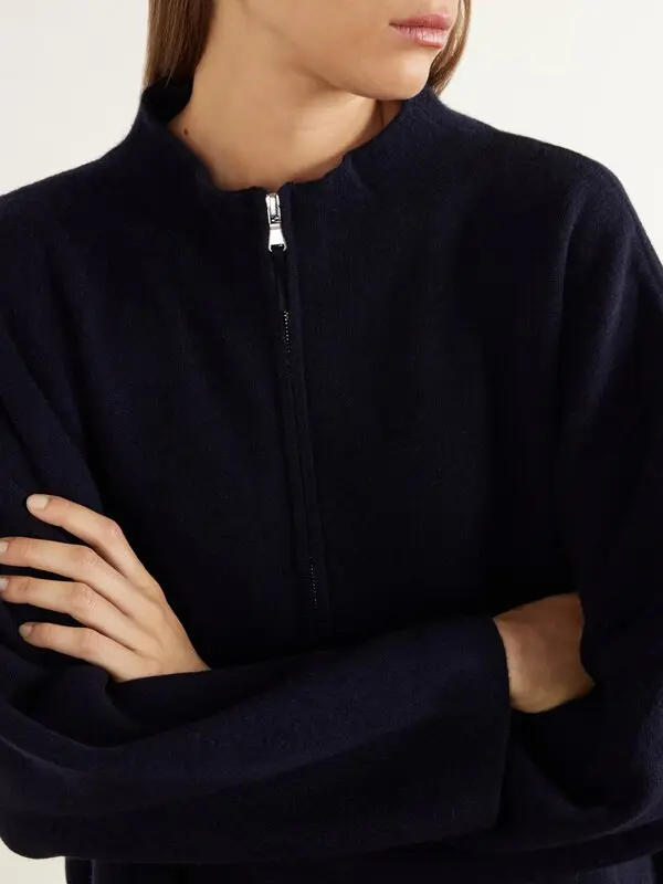 ALLUDE Minimalist Long-sleeve Jacket