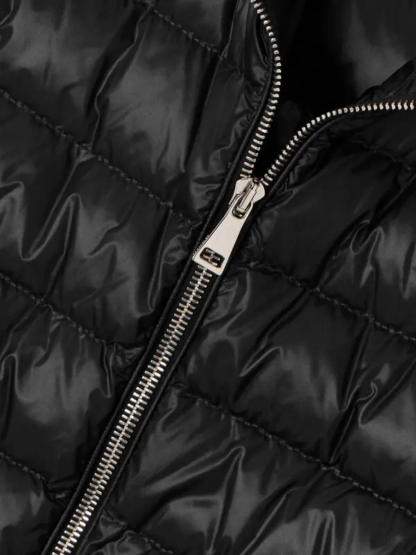Moncler Quilted Down Cardigan