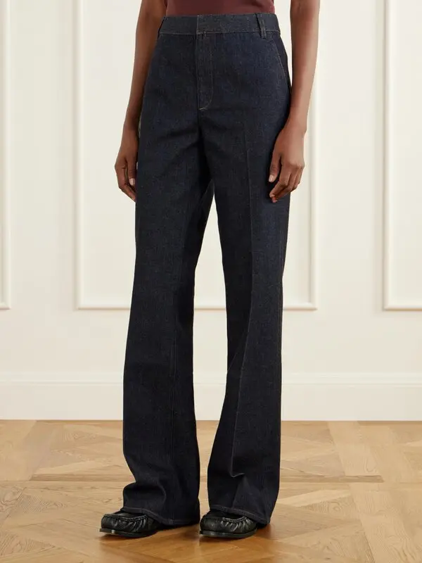 Tibi Straight-leg Jeans