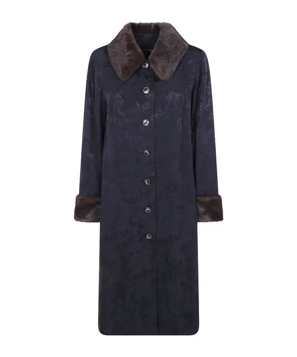 Rixo Jonah Button-up Long Coat