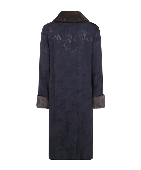 Rixo Jonah Button-up Long Coat