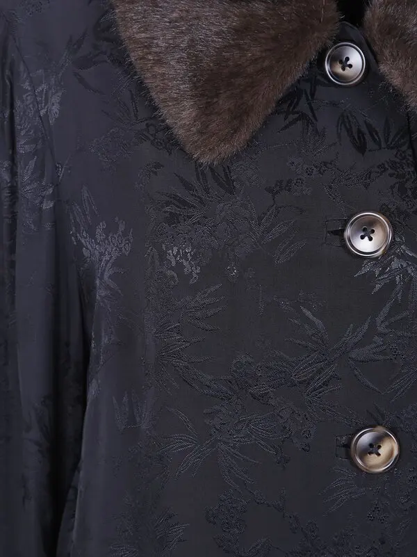 Rixo Jonah Button-up Long Coat