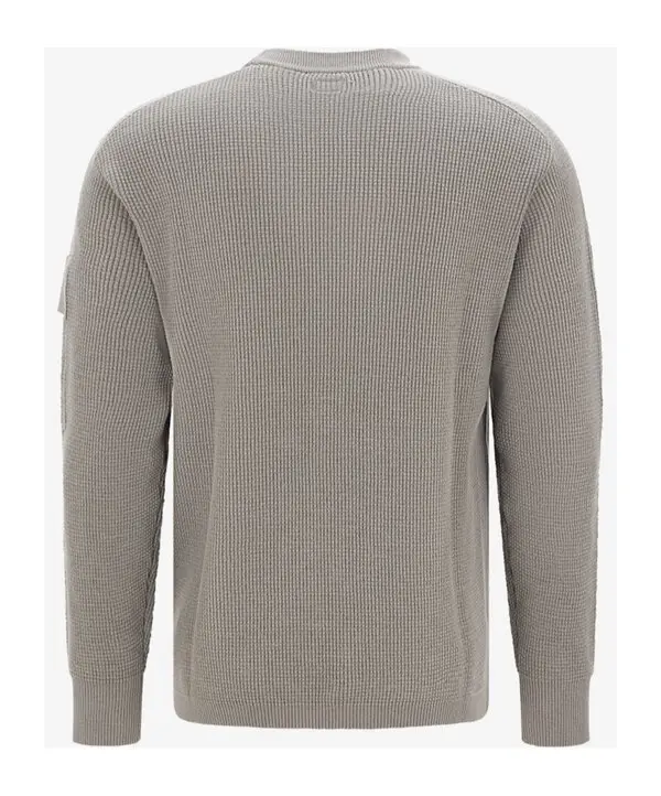 C.P. COMPANY Merino Wool Blend Round-neck Jumper