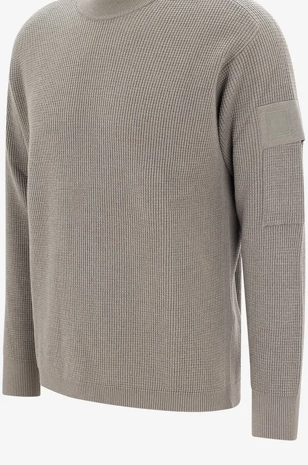 C.P. COMPANY Merino Wool Blend Round-neck Jumper