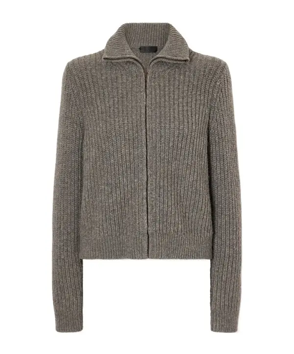 NILI LOTAN Casual Cardigan - Gray