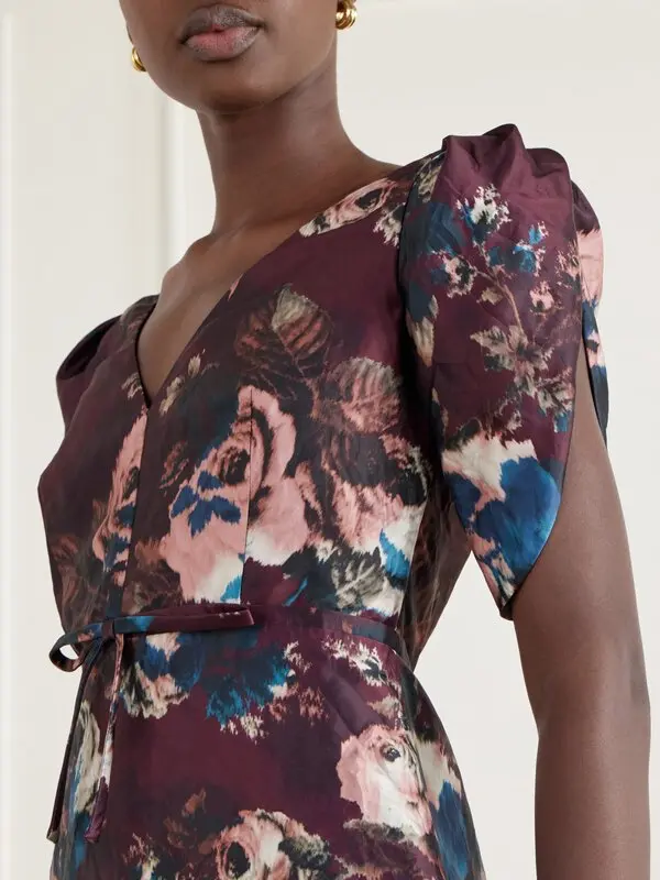 Erdem Romantic Floral Skirt