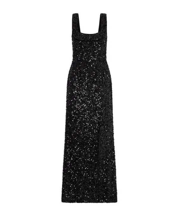 Elie Saab Fitted Maxi Dress