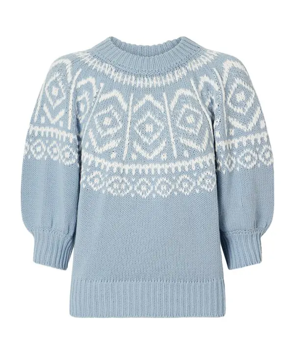 Altuzarra Howard Fair Isle-knit