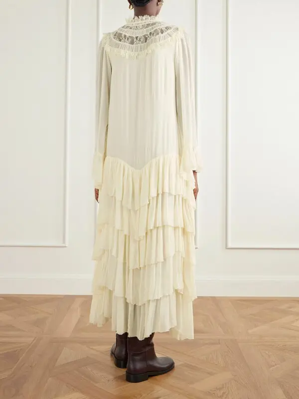 Sea Light Chiffon Dress
