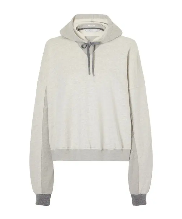 MOTHER Two-tone Color Block Hoodie