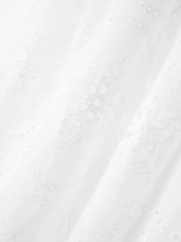 Matteau Scalloped Broderie Anglaise Cotton Midi Skirt - No