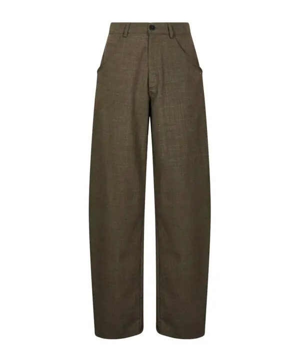 DARKPARK High-waist Wide-leg Pants