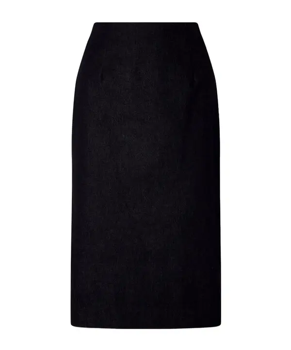 Carolina Herrera Denim Midi Skirt