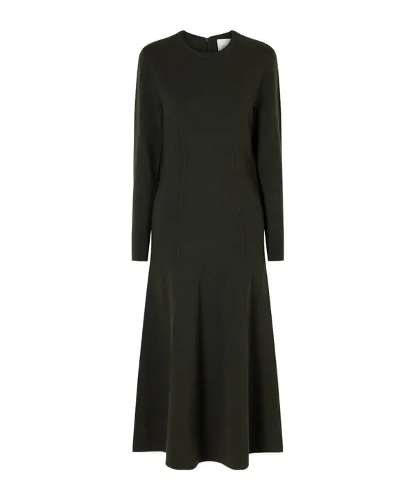 Carolina Herrera Silk-blend Knitted Maxi Dress