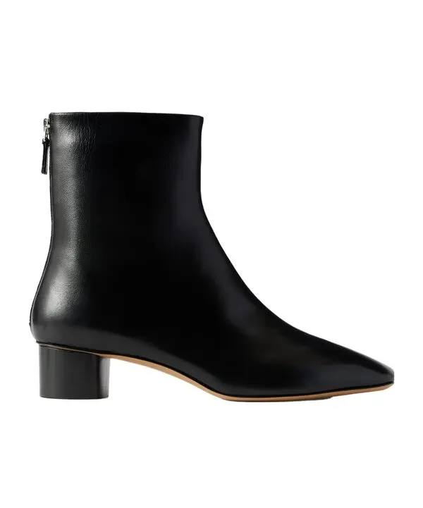 Le Monde Beryl Carole Leather Ankle Boots