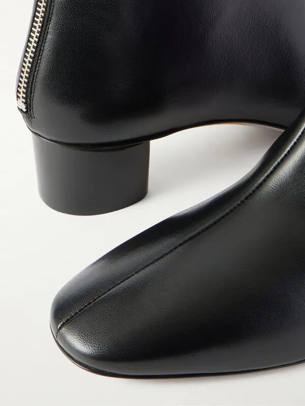 Le Monde Beryl Carole Leather Ankle Boots