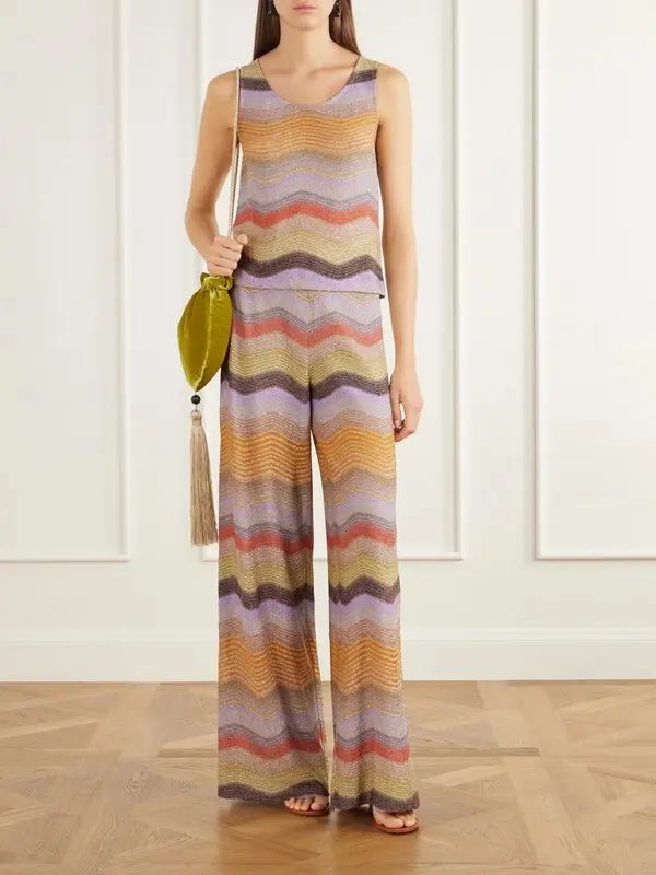 Missoni Minimalist Loose-fit Trousers