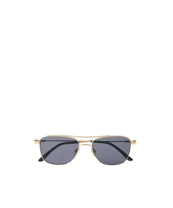 THISTLES The Malone Aviator-style Gold-tone Sunglasses - No
