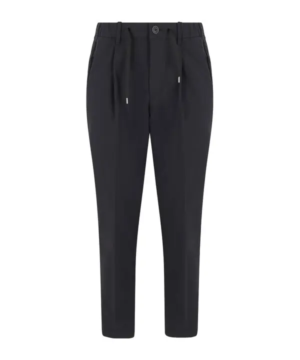 Herno Tapered Elastic-waist Pants