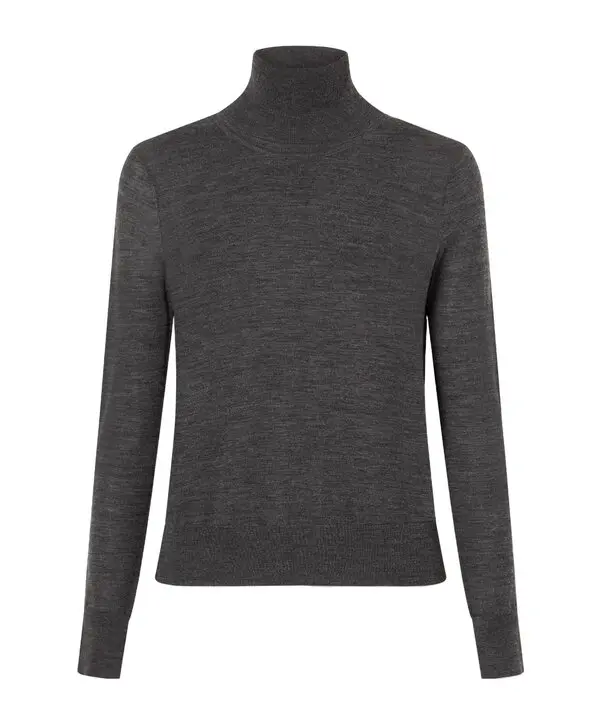 NILI LOTAN Cashmere Turtleneck Sweater - Black