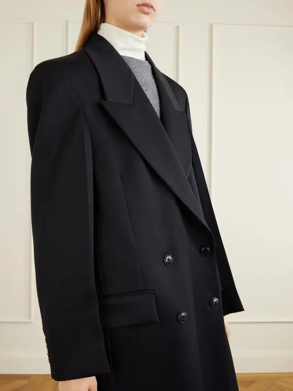 RÓHE Double-breasted Wool Coat