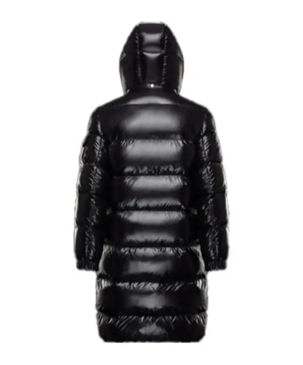 Moncler Hanoverian Logo Patch Quilted Coat