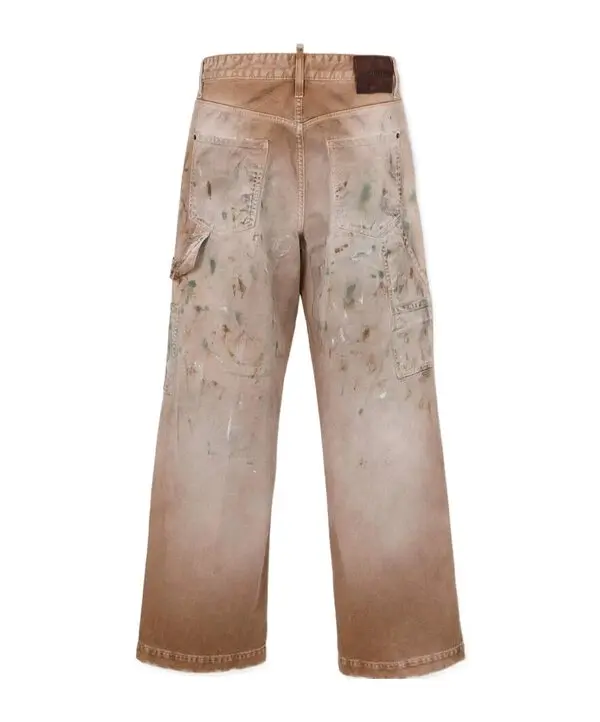 Dsquared2 Baggy Carpenter Jeans - Light Brown