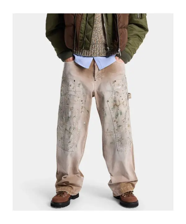 Dsquared2 Baggy Carpenter Jeans - Light Brown