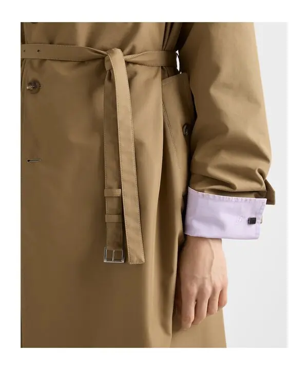 Prada Double-breasted Belted Coat