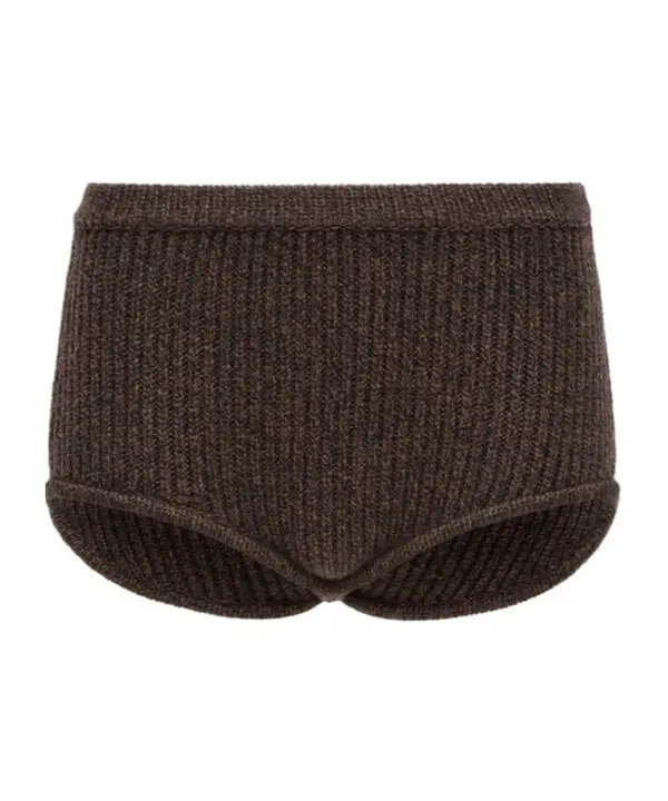 Magda Butrym Wool Knit Shorts