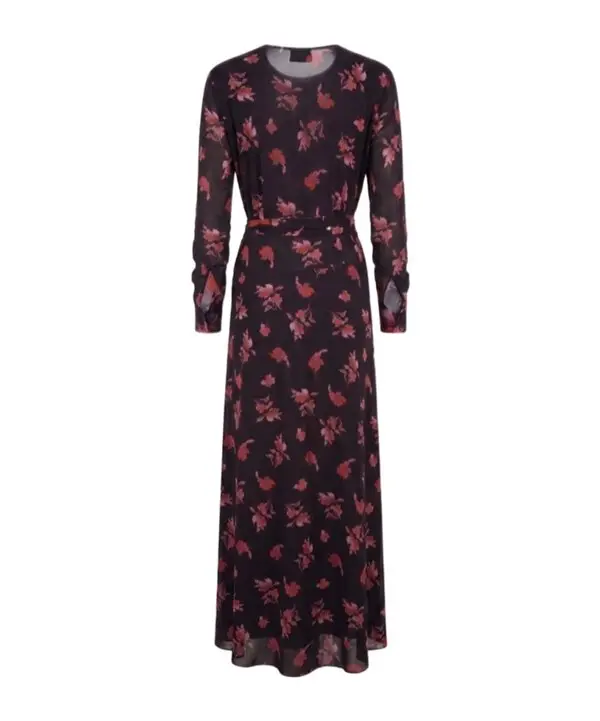 Diane Von Furstenberg Long-sleeved Printed Dress