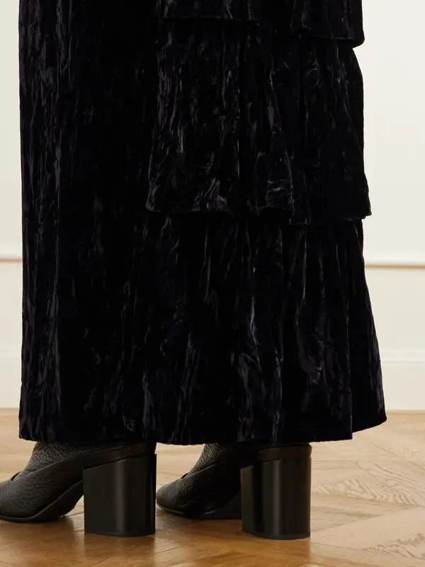 Anna Sui Velvet Maxi Skirt