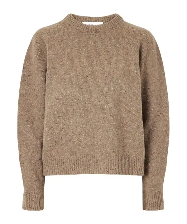 RÓHE Mélange Wool-blend Sweater