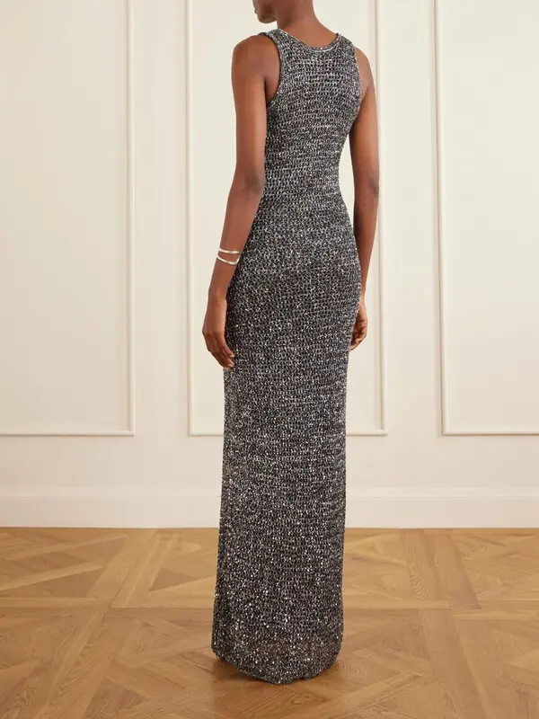 Missoni Embellished Mesh Maxi Dress