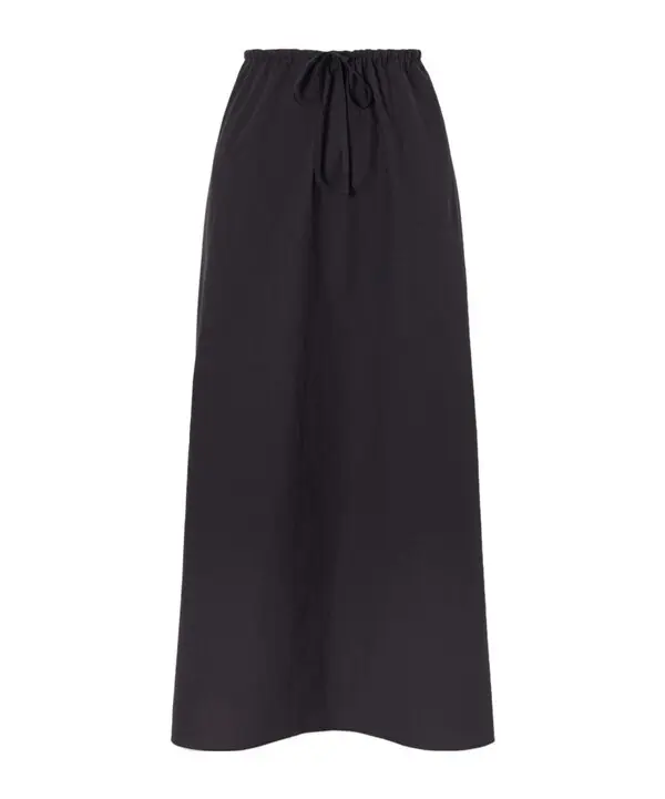 Matteau Organic Cotton-poplin Midi Skirt