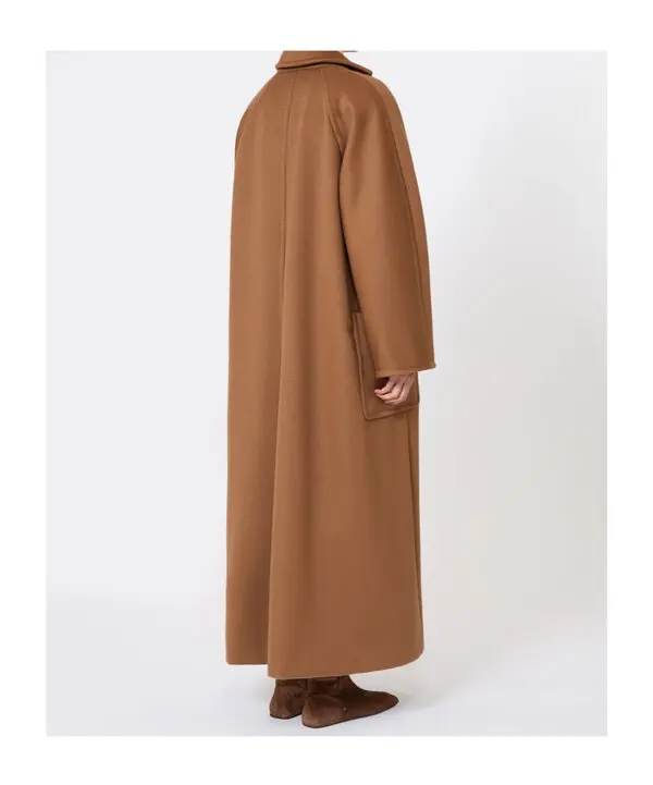 Max Mara Long Cashmere Coat - Camel