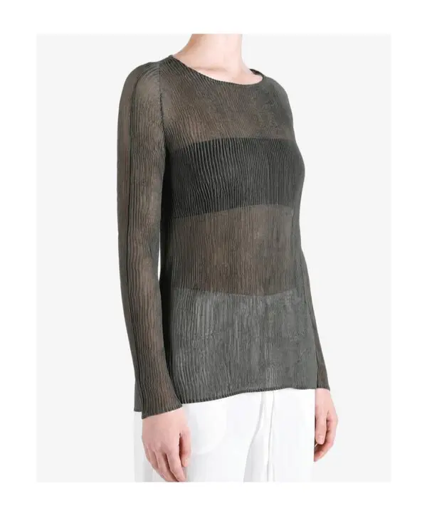 Issey Miyake Pleated T-shirt