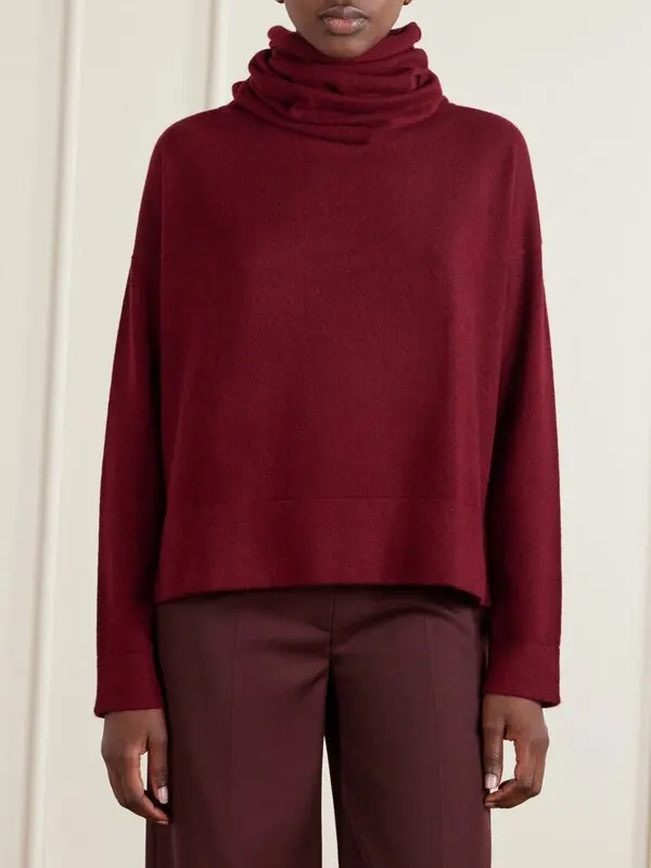 Altuzarra Lester Cashmere Turtleneck Sweater - Red