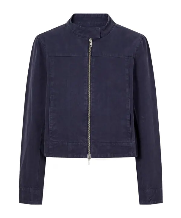 Still Here Zip-up Cropped Jacket