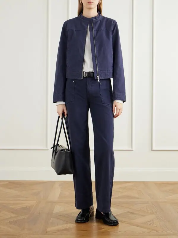 Still Here Zip-up Cropped Jacket