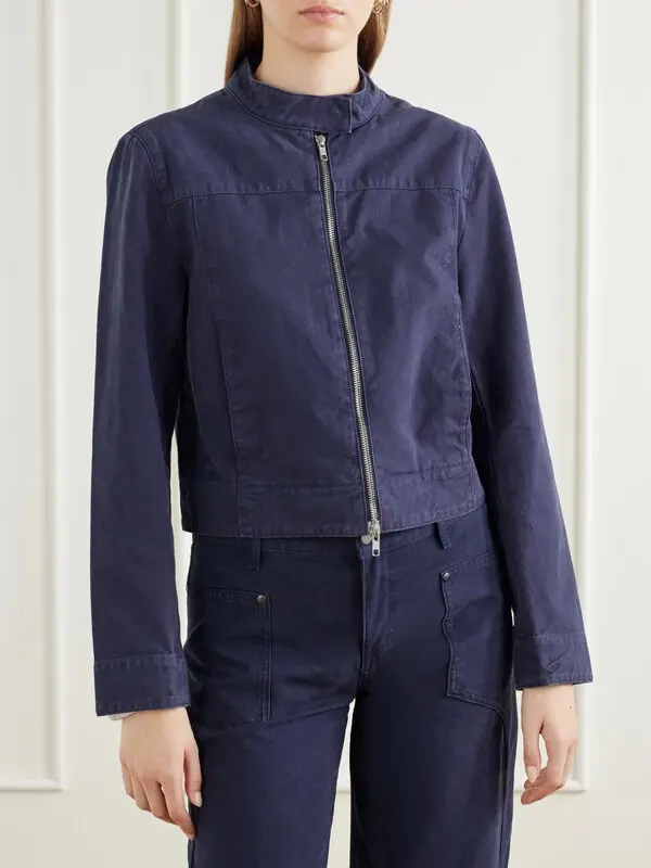 Still Here Zip-up Cropped Jacket