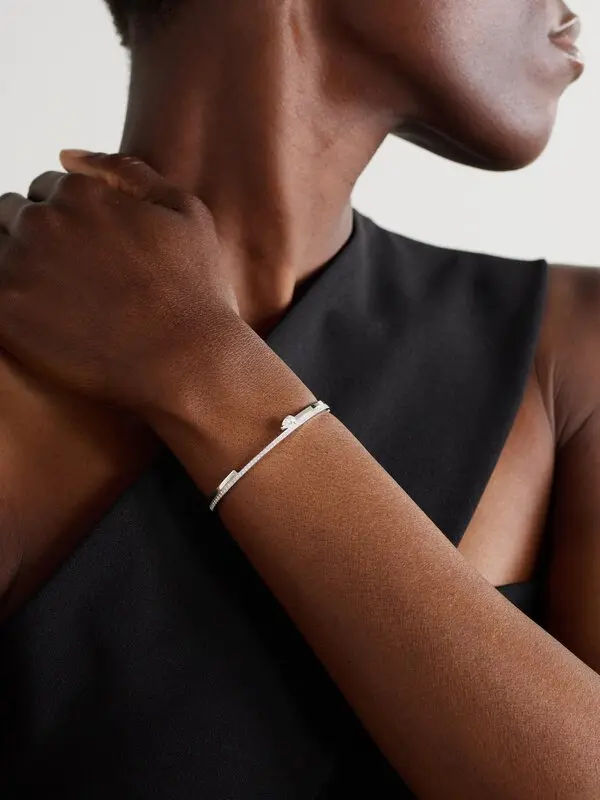 REPOSSI 18-karat White Gold Diamond Bracelet