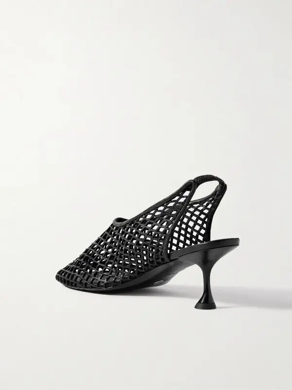 Proenza Schouler Mesh Leather High Heels