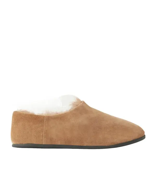 CHRISTEN Suede Slippers