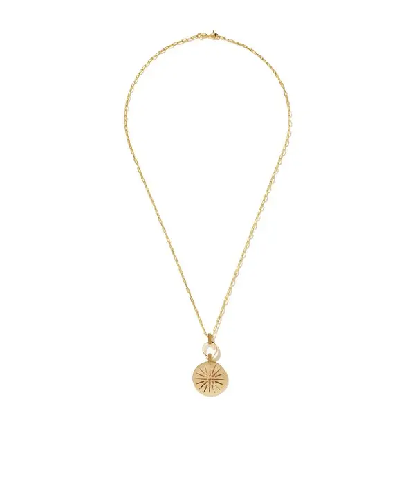 DIANE KORDAS Sun Nomad 14-karat Gold Pendant Necklace - No