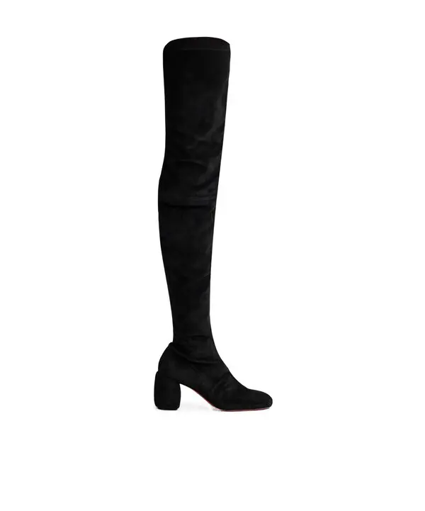 CHRISTIAN LOUBOUTIN Suede Over-the-knee Boots