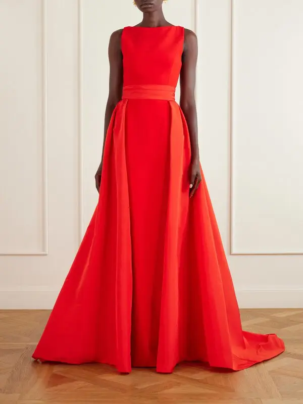Carolina Herrera Silk-faille Gown