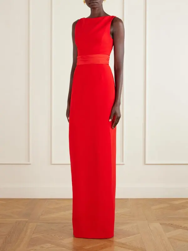 Carolina Herrera Silk-faille Gown