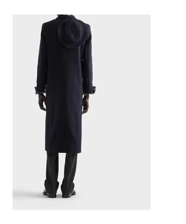 Prada Double-breasted Wool Coat